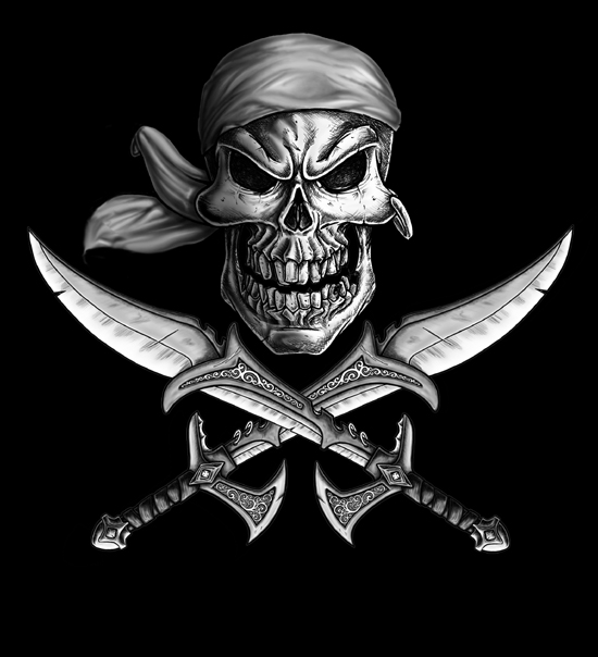 Glow In The Dark Pirate Logo T shirt Glow In The Dark Pirate Logo T shirt